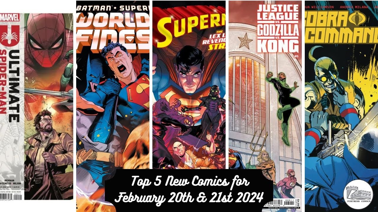 Top 5 New Comics for February 20th & 21st 2024 - YouTube