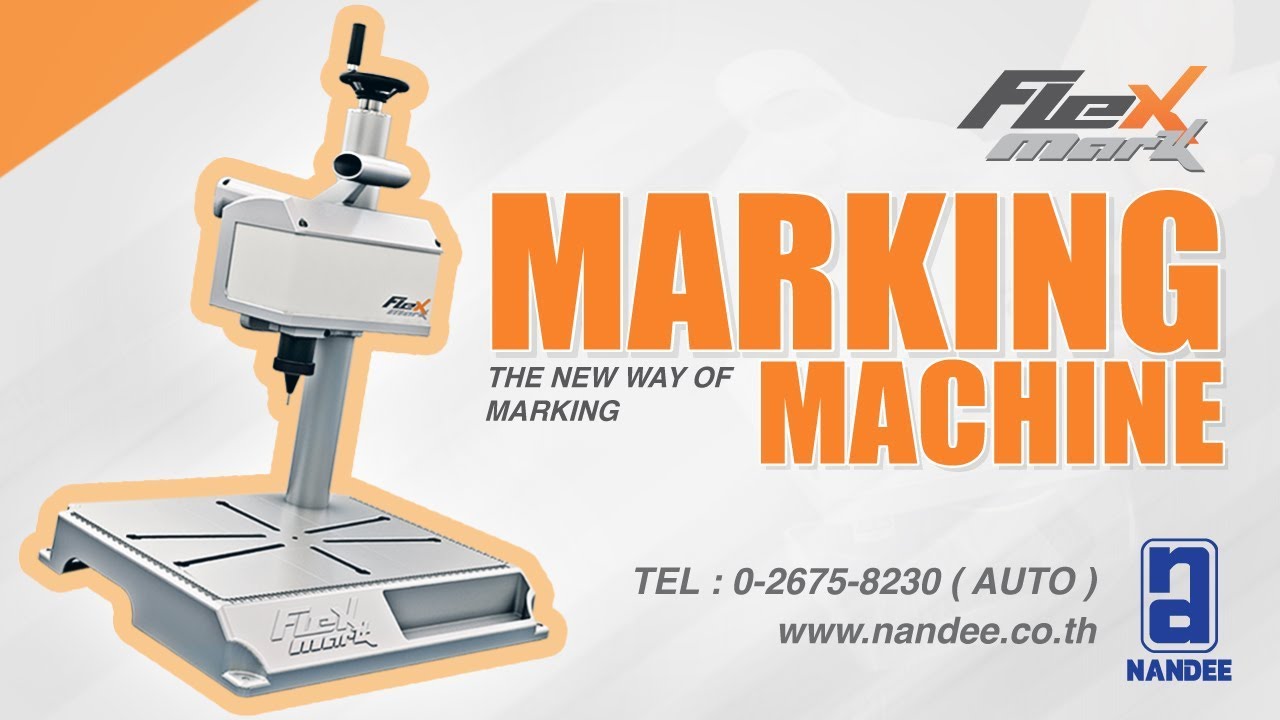 Flexmark : เครื่องมาร์คกิ้ง ตัวเลข เครื่องหมาย จากประเทศ ฝรั่งเศส - YouTube