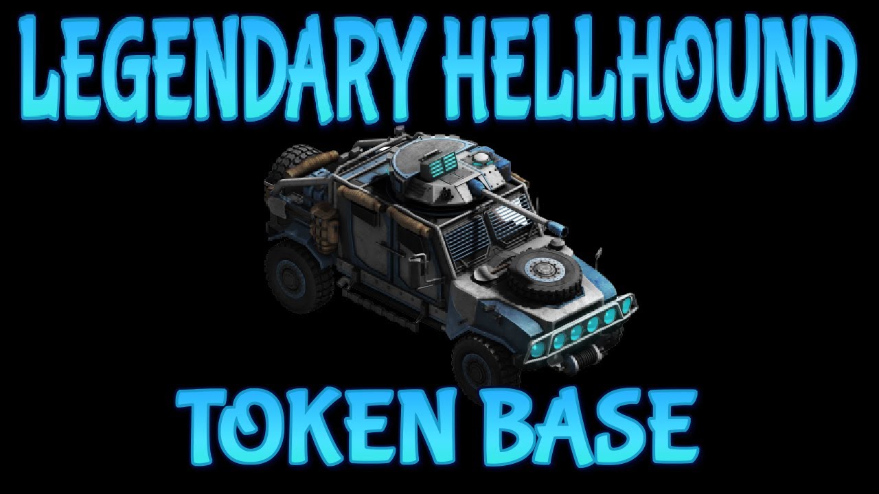 War Commander: Legendary Hellhound Token Base - Updated Video. - YouTube