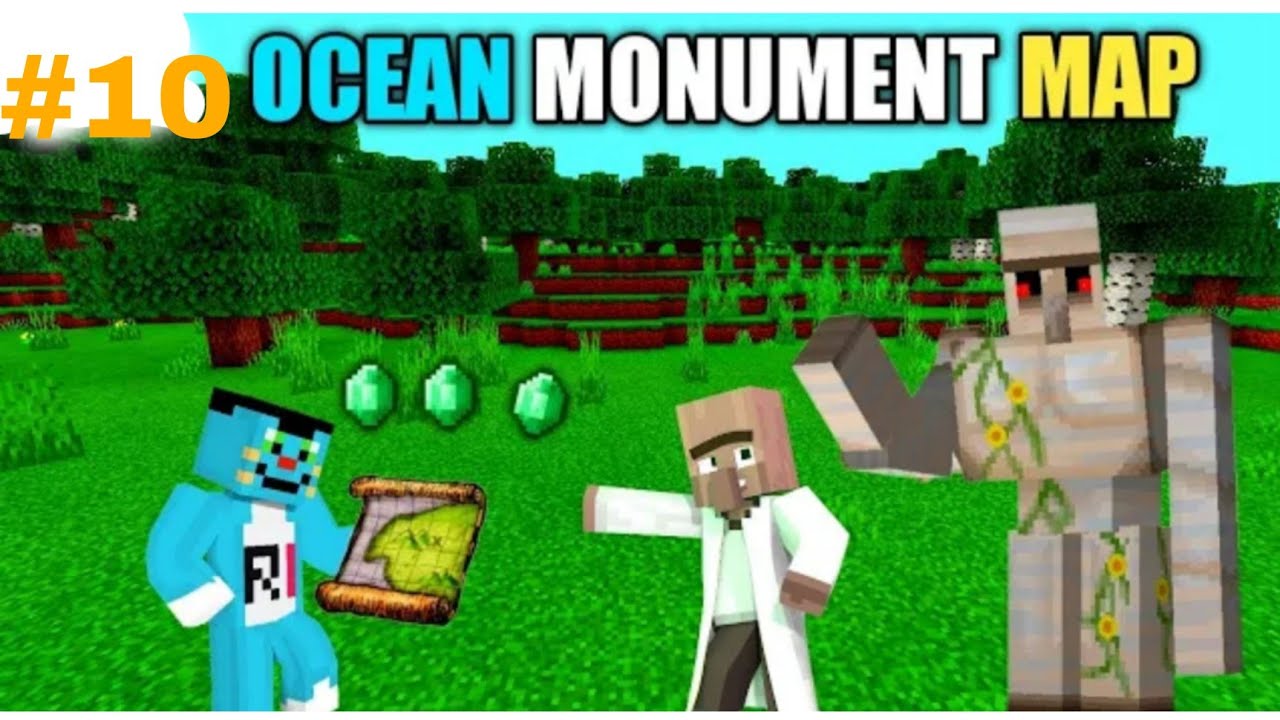 #10/Minecraft (S2) Trade Ocean Explorer Map | With Oggy And Jack | In ...