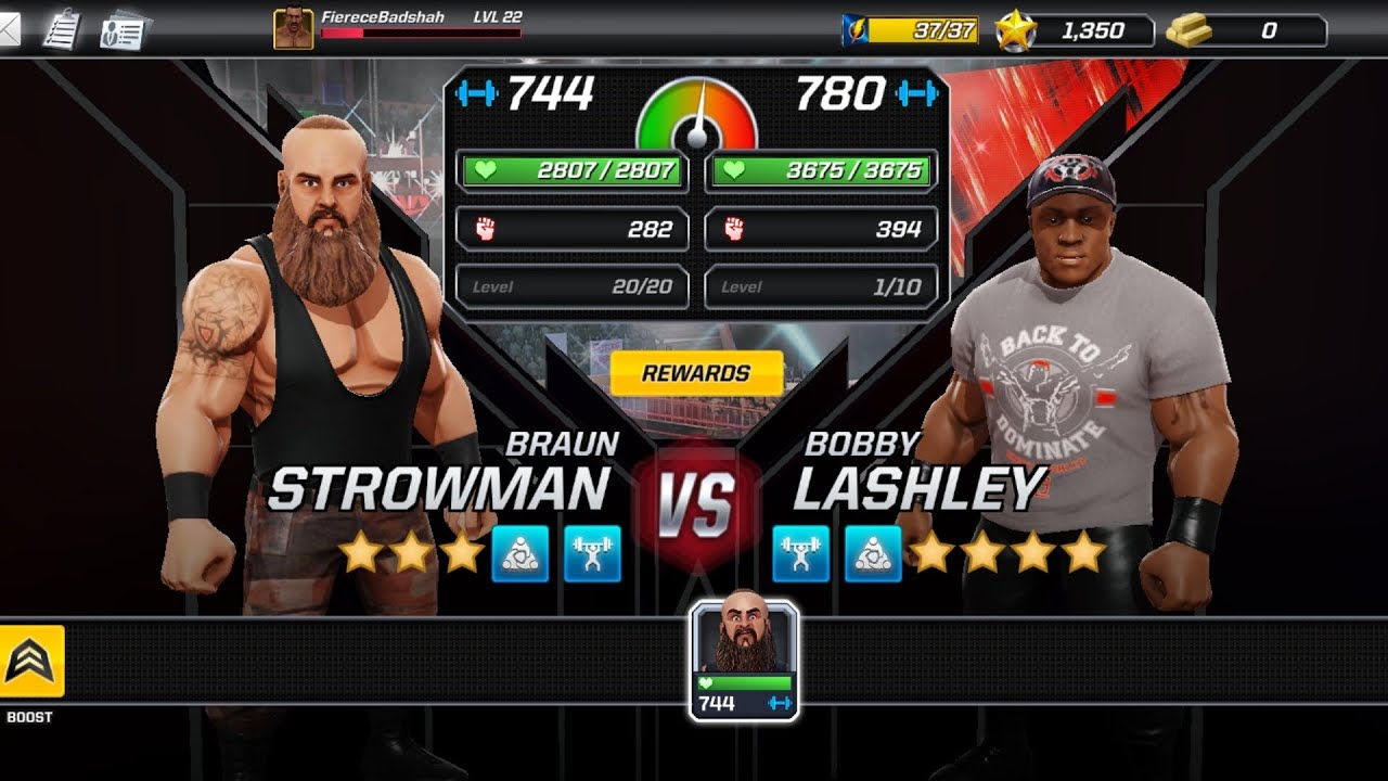 RUNNING POWERSLAM BY BRAUN STROWMAN/POWER PLEX BY LASHLEY/BRUTAL FIGHT ...
