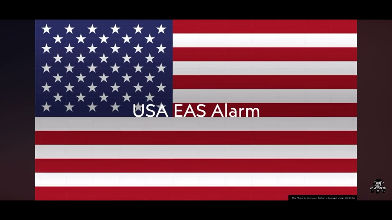 The United States of America emergency alert system alarm - YouTube