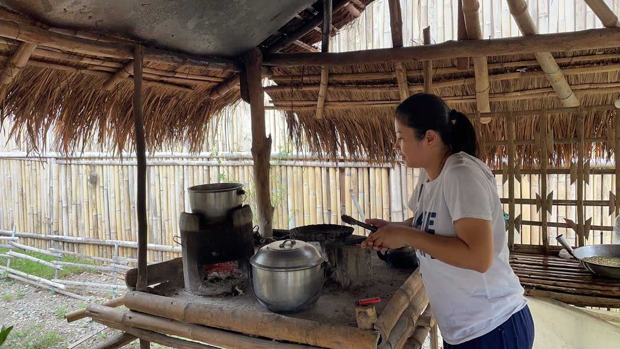 Pagpapagawa ng Bagong Kusina sa Farm! Ulam para sa Tanghalian | ROMALYN ...