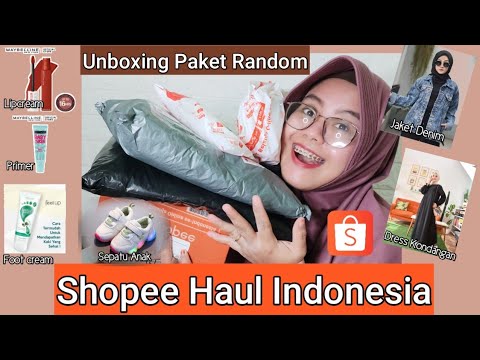 Shopee Haul Random Things, Dress Kondangan dibawah 100rb? - YouTube