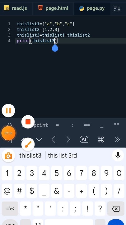 python join two lists#short #python #join#two #list #coding # ...
