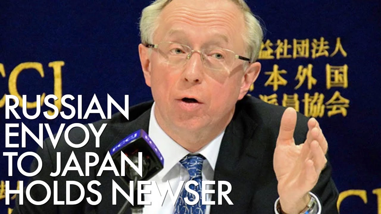 [FULL] Russian Ambassador takes questions on Ukraine, Russia-Japan ties ...
