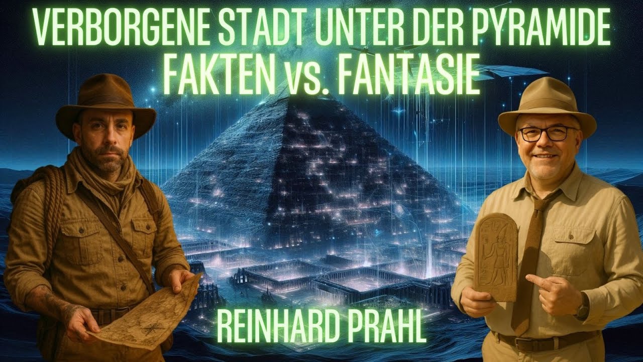 Verborgene Stadt unter der Pyramide? - Fakten vs Fantasie - YouTube