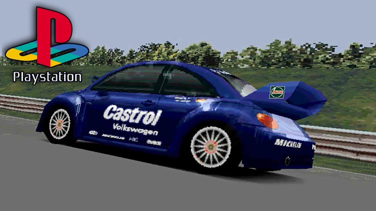 Gran Turismo 2 (PS1) - Volkswagen New Beetle GT - YouTube