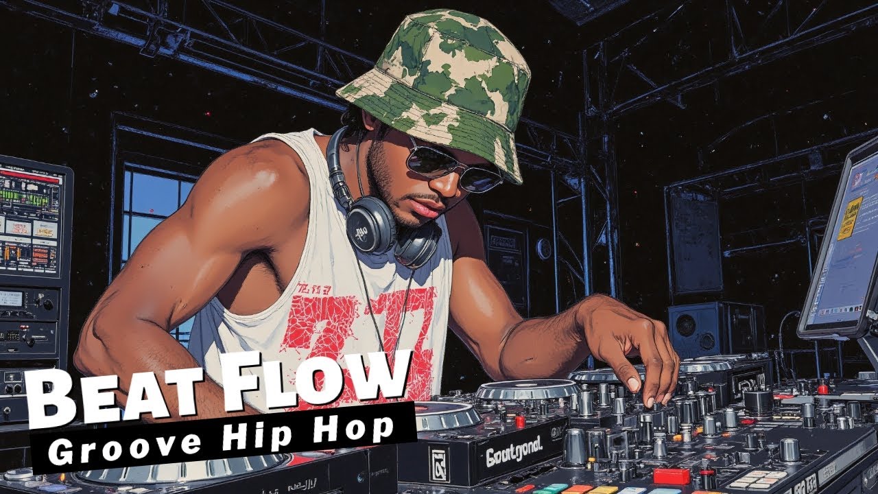 Power Groove Hip Hop 🎧 Beatflow - 펀치감 있는 드럼 & 다이내믹한 베이스라인 🔊 - YouTube