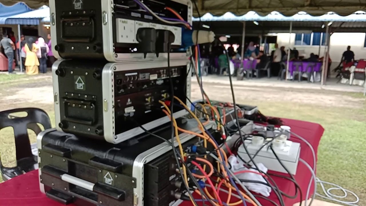 Setup P.A System - YouTube