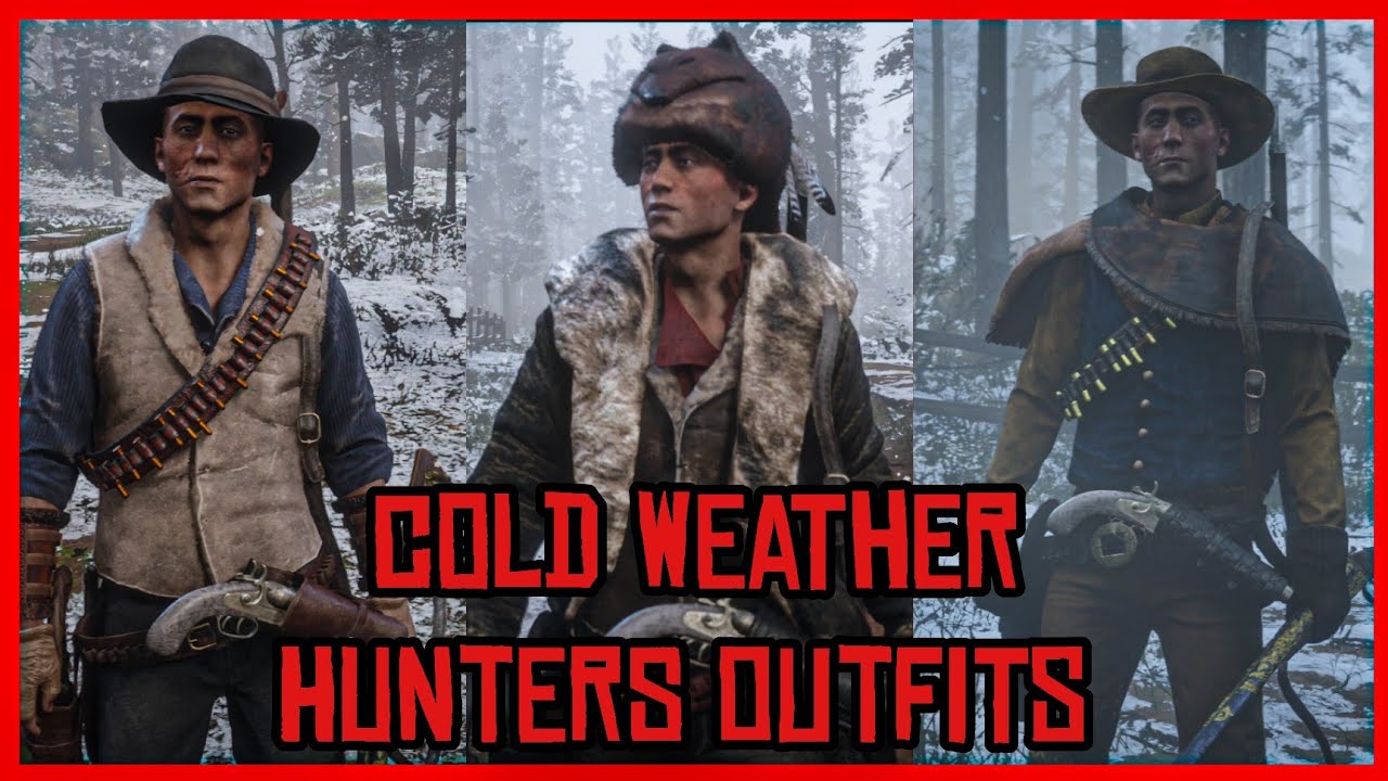 Red Dead Online Realistic Western Outfits #2 Hunters Cold Weather ...
