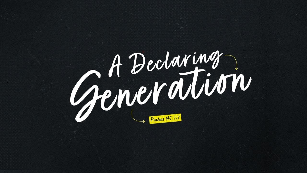 A Declaring Generation | Pastor Cortt Chavis | Truth Chapel - YouTube