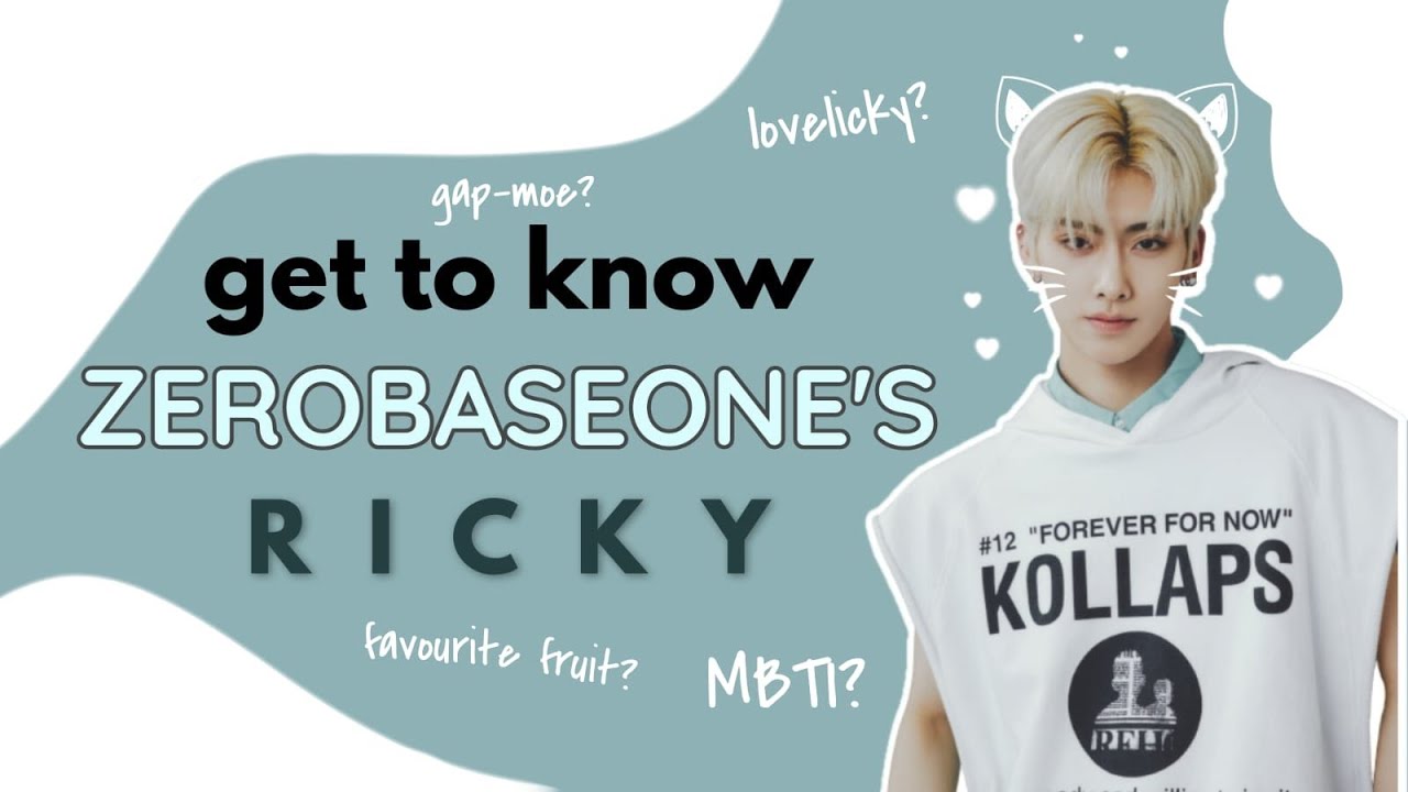 get to know zb1's ricky - YouTube