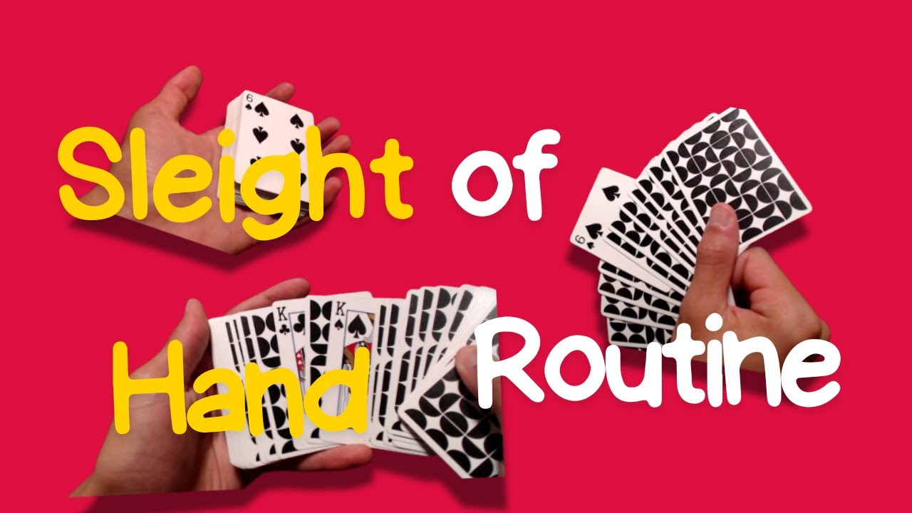 BEST Card Magic Routine // Sleight Of Hand Routine #1 - YouTube