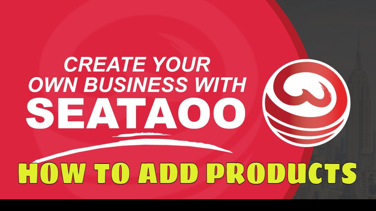 Seataoo How To Add Products YouTube Seataoo How To Add Products YouTube