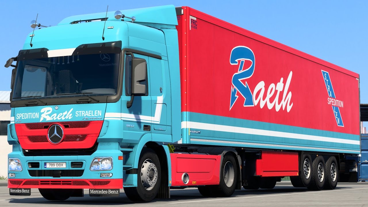 Mercedes-Benz Actros MP3 - YouTube