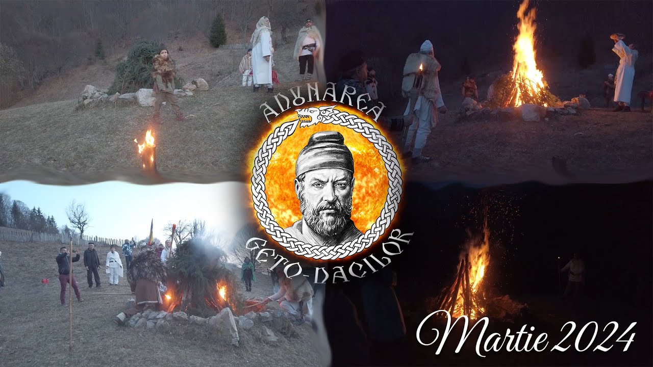 Focul Sacru Dacic - martie 2024 - YouTube