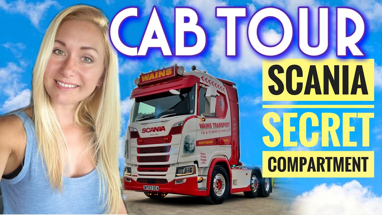 CAB TOUR | Scania SECRET compartment | next gen 500S - YouTube