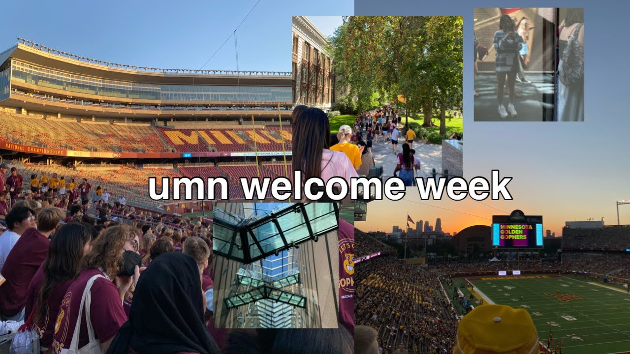 university of minnesota welcome week :) - YouTube