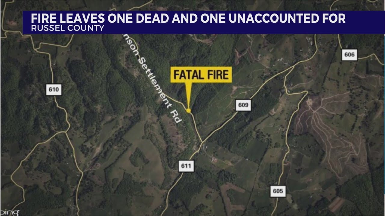 Sheriff: 1 dead, 1 unaccounted for in Russell County fire - YouTube