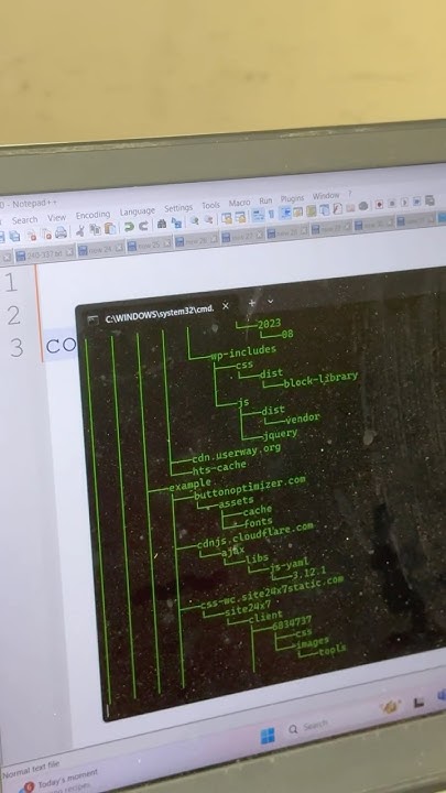 🌳 CMD Tricks: TREE & CLS Commands Explained! 💻🔥 #Shorts - YouTube
