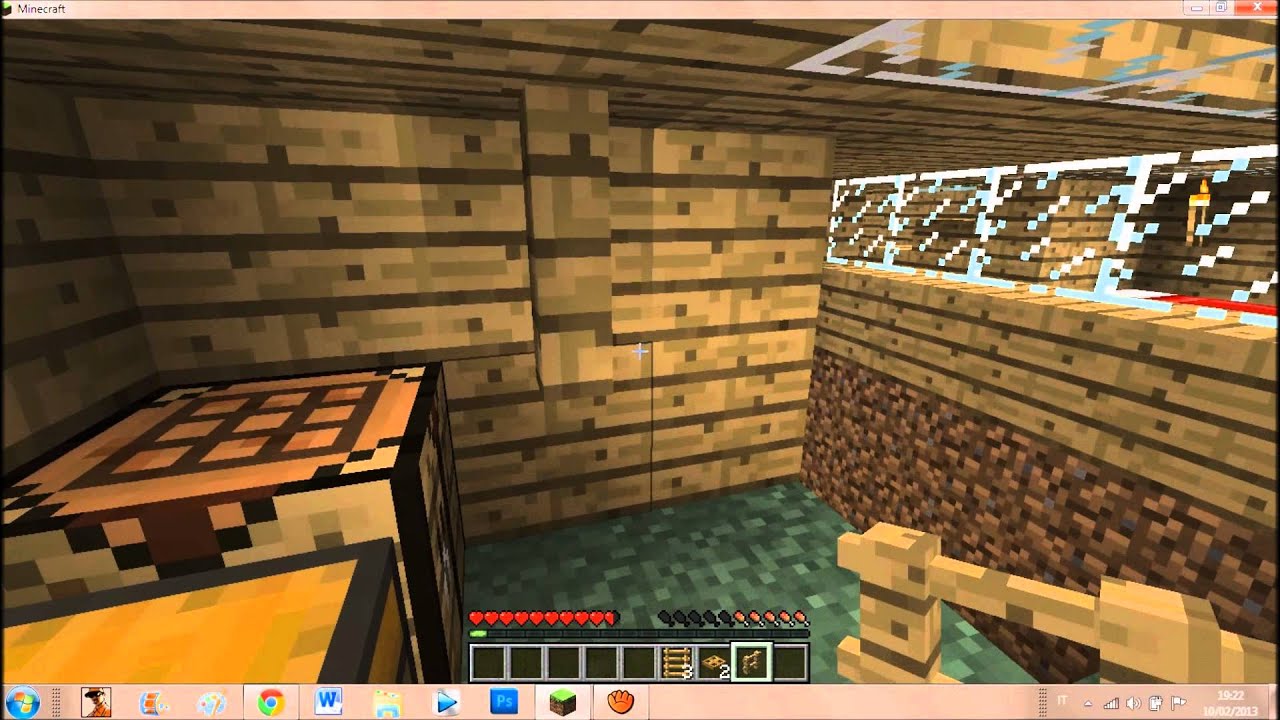 Minecraft Tutorial #1 Come craftare Staccionata - Bottola - Scala a ...