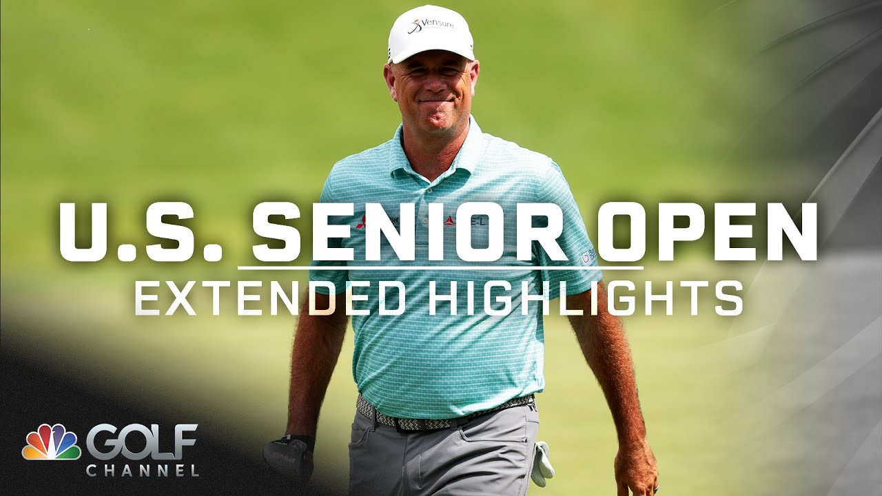 2025 U.S. Senior Open, Round 3 | EXTENDED HIGHLIGHTS | 6/28/25 | Golf ...