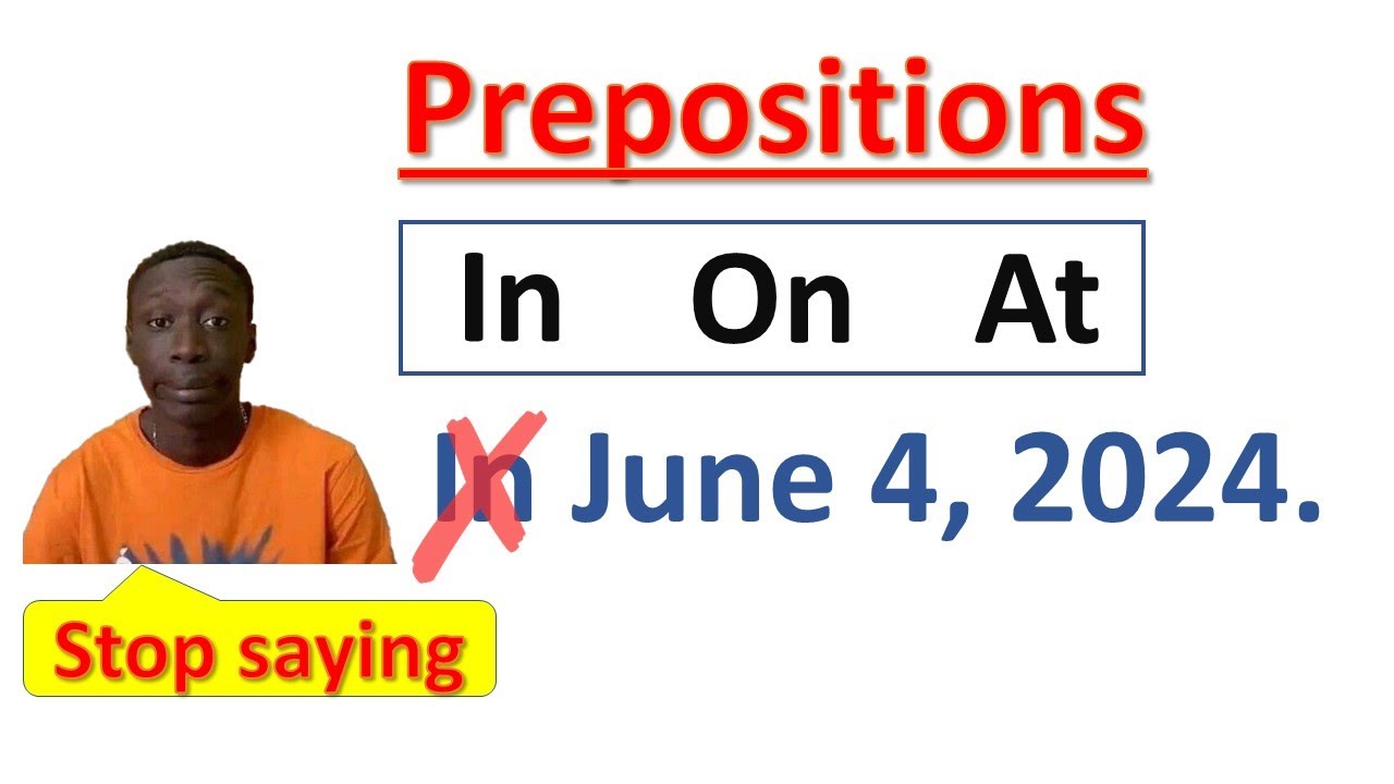 English Prepositions: 'In,' 'On,' and 'At' for Fluent Communication ...