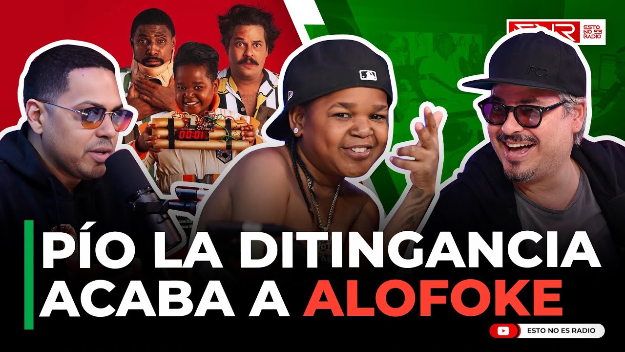 PÍO LA DITINGANCIA ACABA A ALOFOKE Y LO ACUSA DE NO APOYAR EL CINE ...