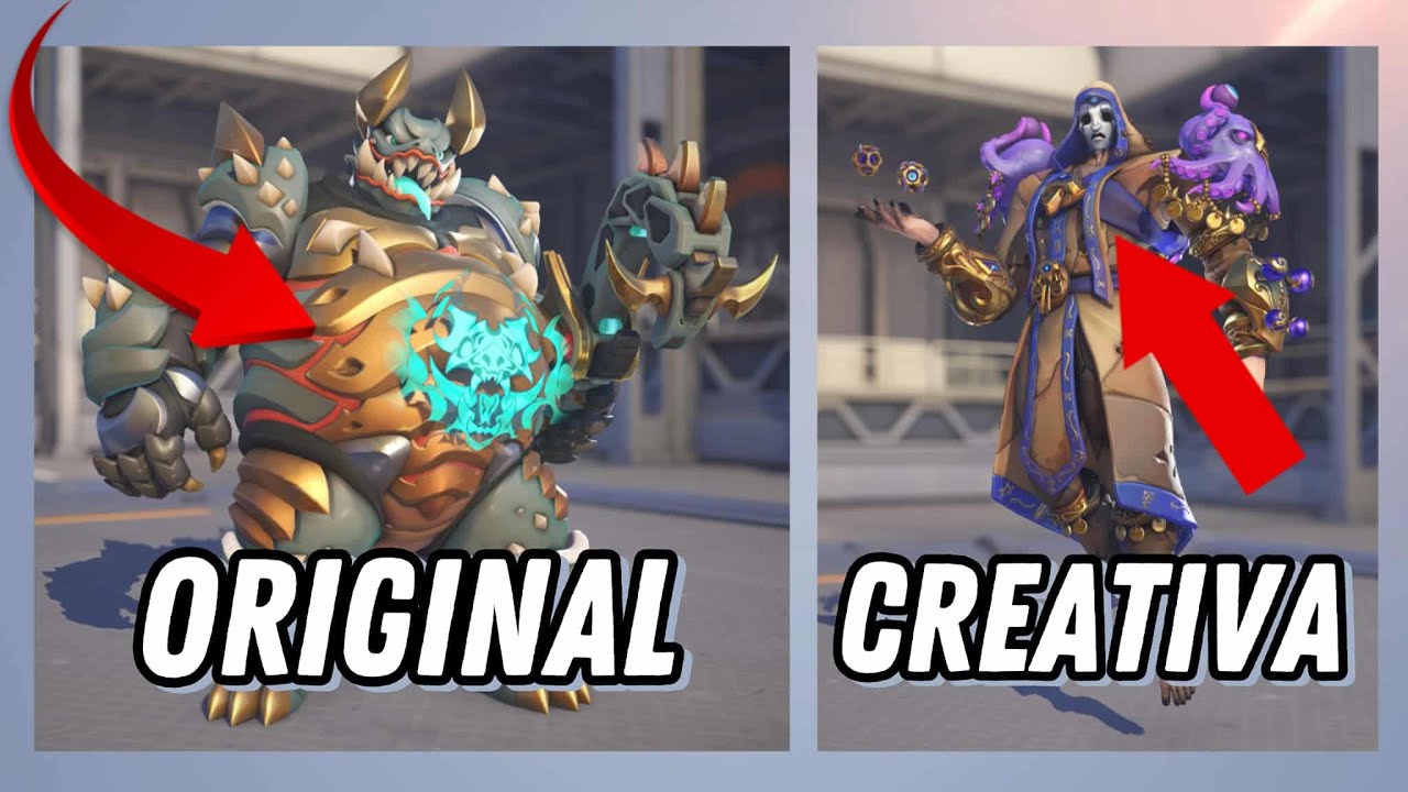 LA SKIN MÁS ORIGINAL DE CADA HÉROE DE OVERWATCH - YouTube