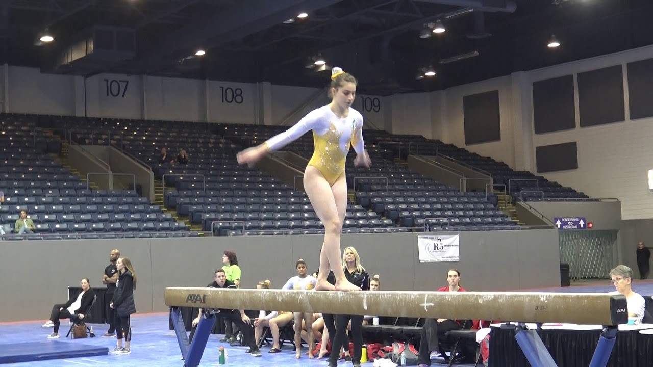 Delanie Harkness, Twistars USA | L10 Beam 2018 Michigan State Meet ...