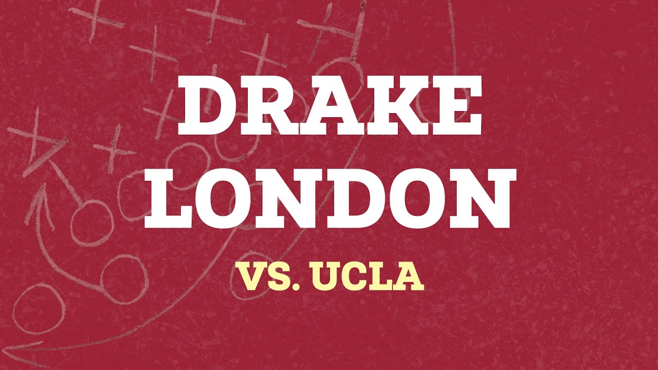 Drake London (all snaps) - USC Wide Receiver #15 vs UCLA (2019) - YouTube