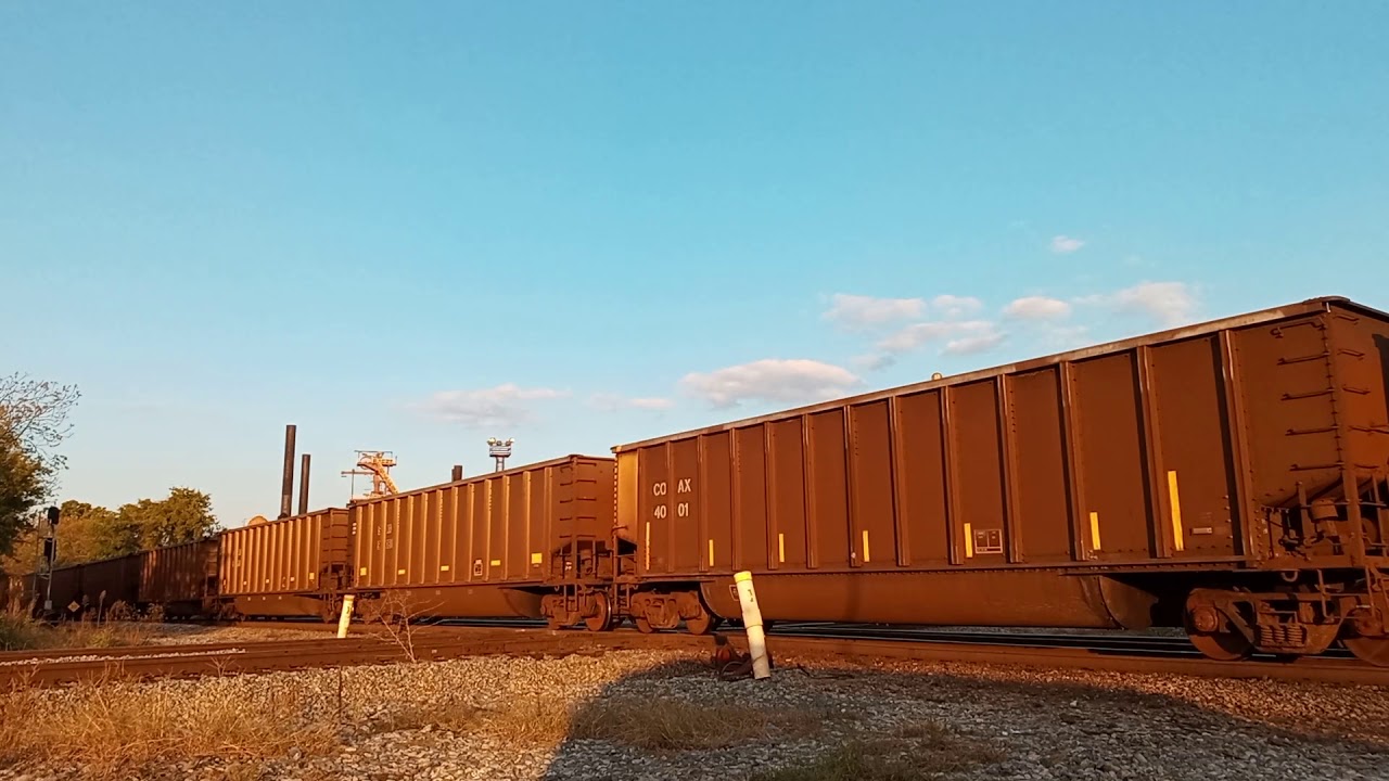 CSXT SOUTH BOUND COAL TRAIN - YouTube