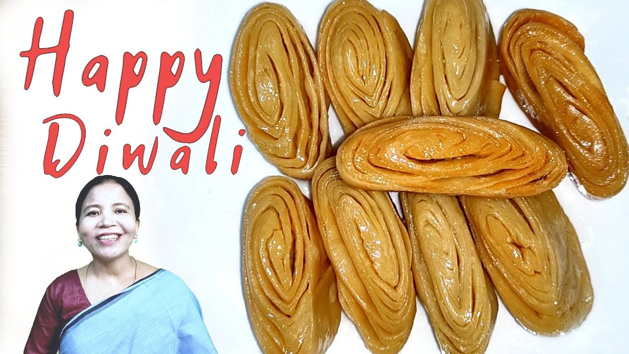 Diwali gi Sweet | Yam Laina Saba Yaba Achapot | Sweet Khaja | Khaja ...