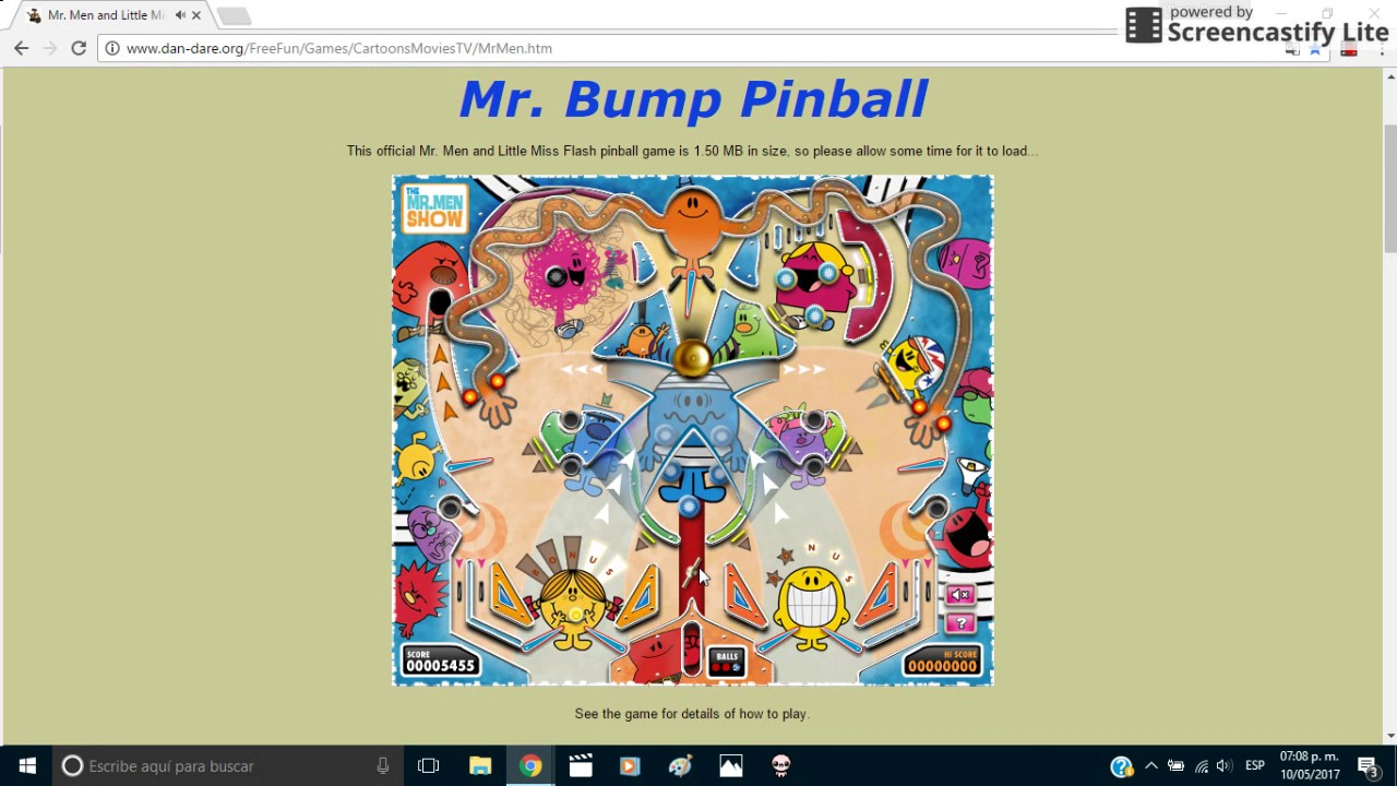 mr bump pinball - YouTube
