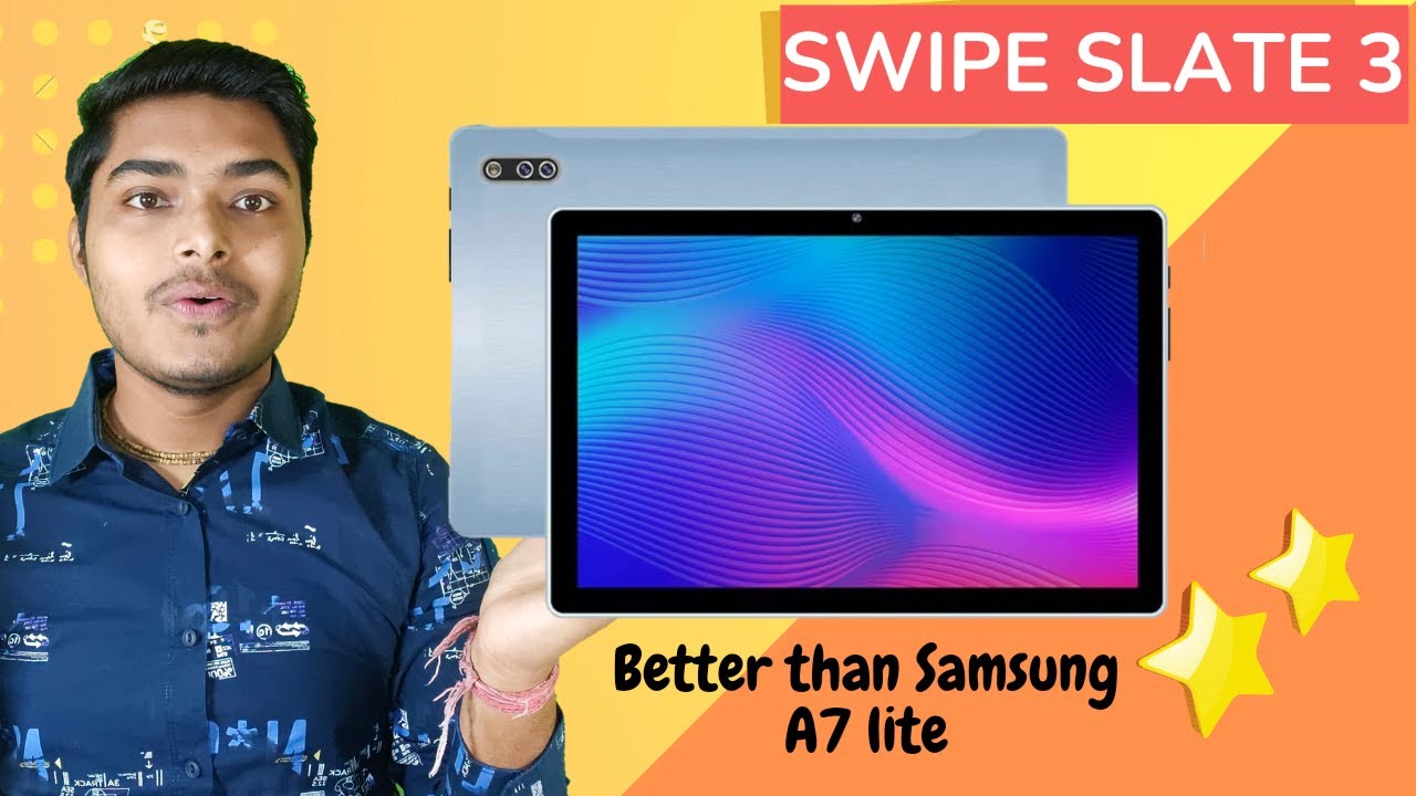 New Swipe Slate 3 Tablet with 10.1 inch HD IPS panel at 10,000 Rupees ...