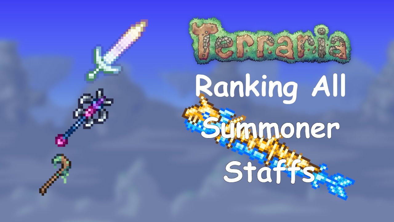Terraria 1.4.2: Ranking All Summoner Staffs! - YouTube