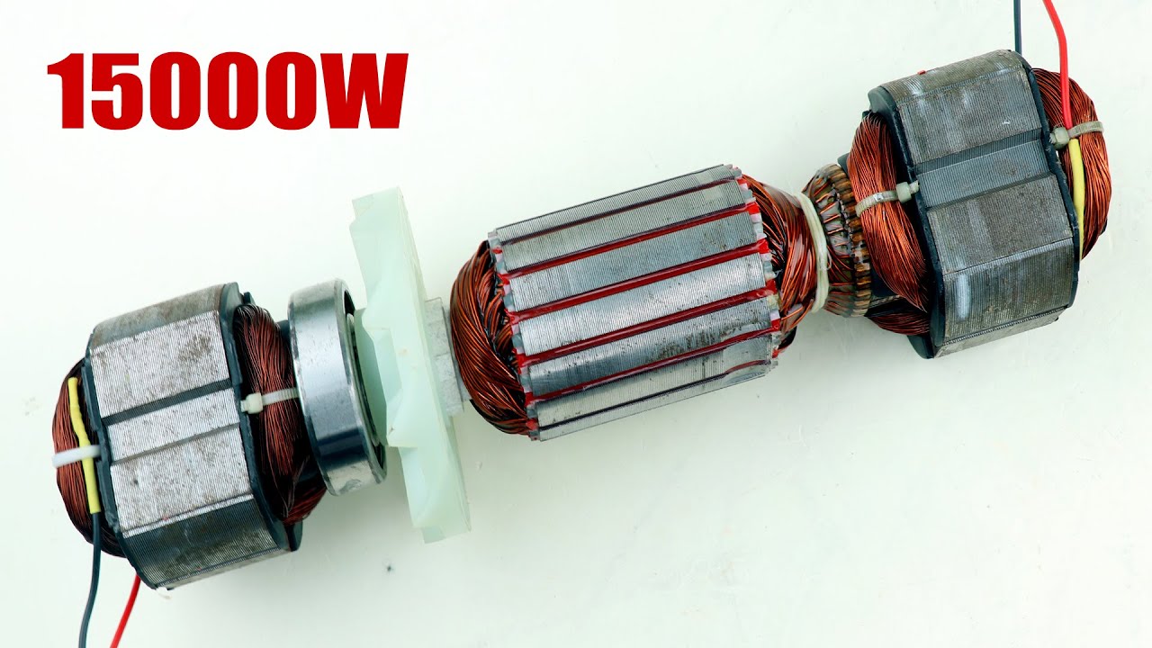 JK F4 Jack Industrial Sewing Machine Motor Coil 15000W Free Electricity ...