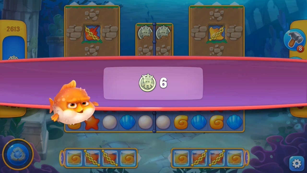 Fishdom. Hard Level 2613 - YouTube
