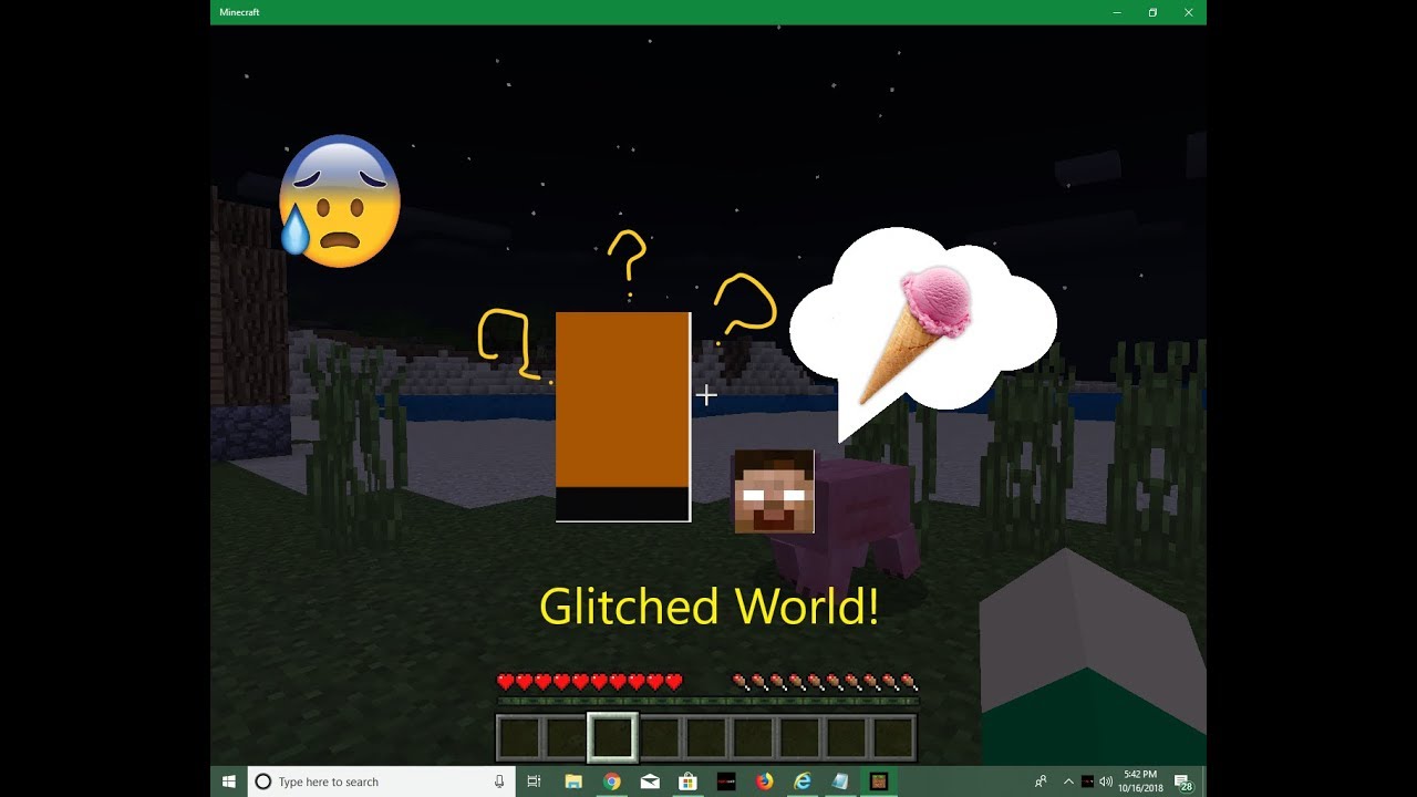 Let's Play Minecraft #37 - Glitched Up World - YouTube