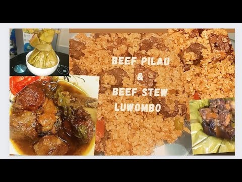 join me as i prepare my eid lunch|How to prepare beef pilau & beef stew ...