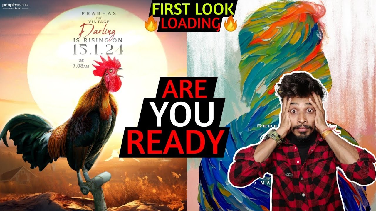 Prabhas Maruthi First Look & Title Exact Release Time | Prabhas Maruthi ...