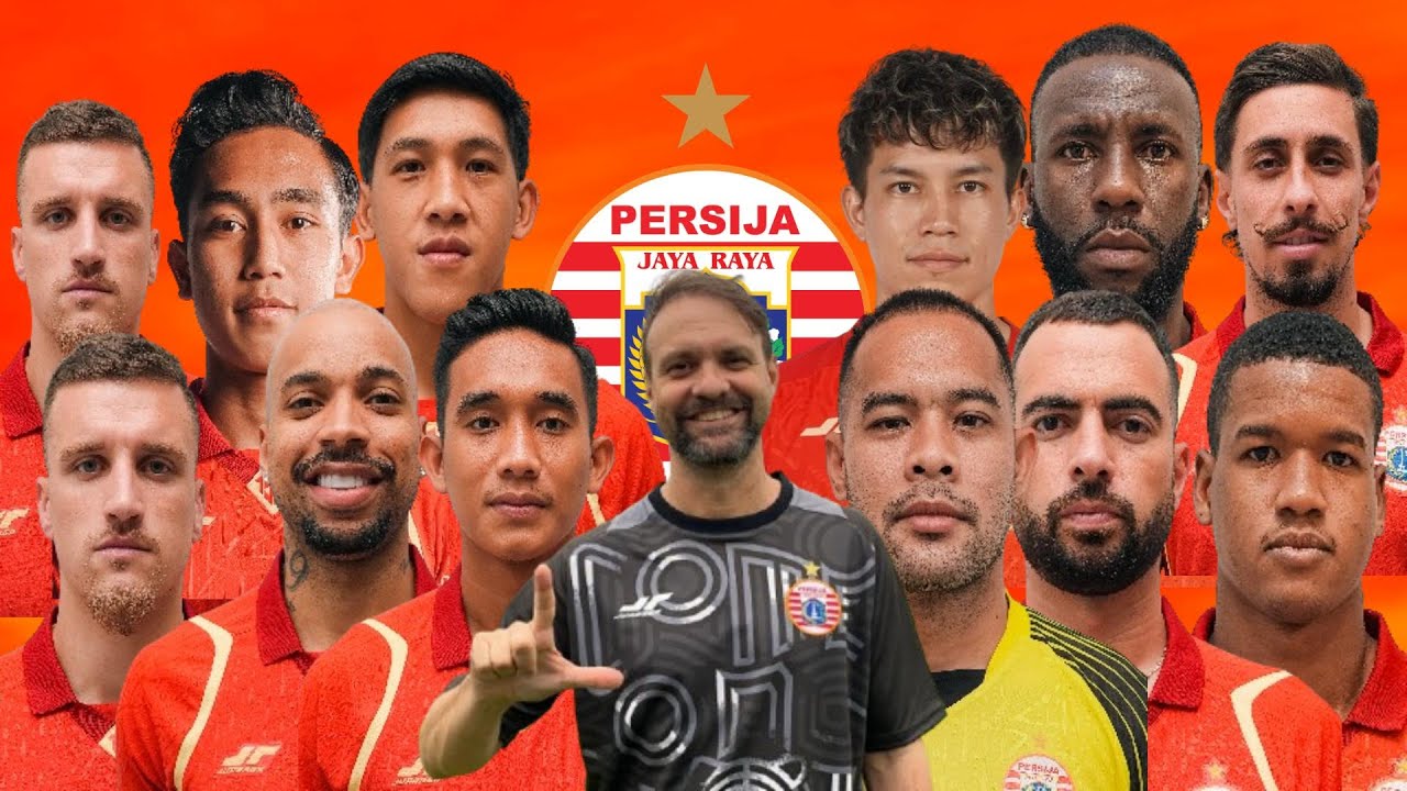 Squad Persija Jakarta BRI Super League Musim 2025/2026 - YouTube