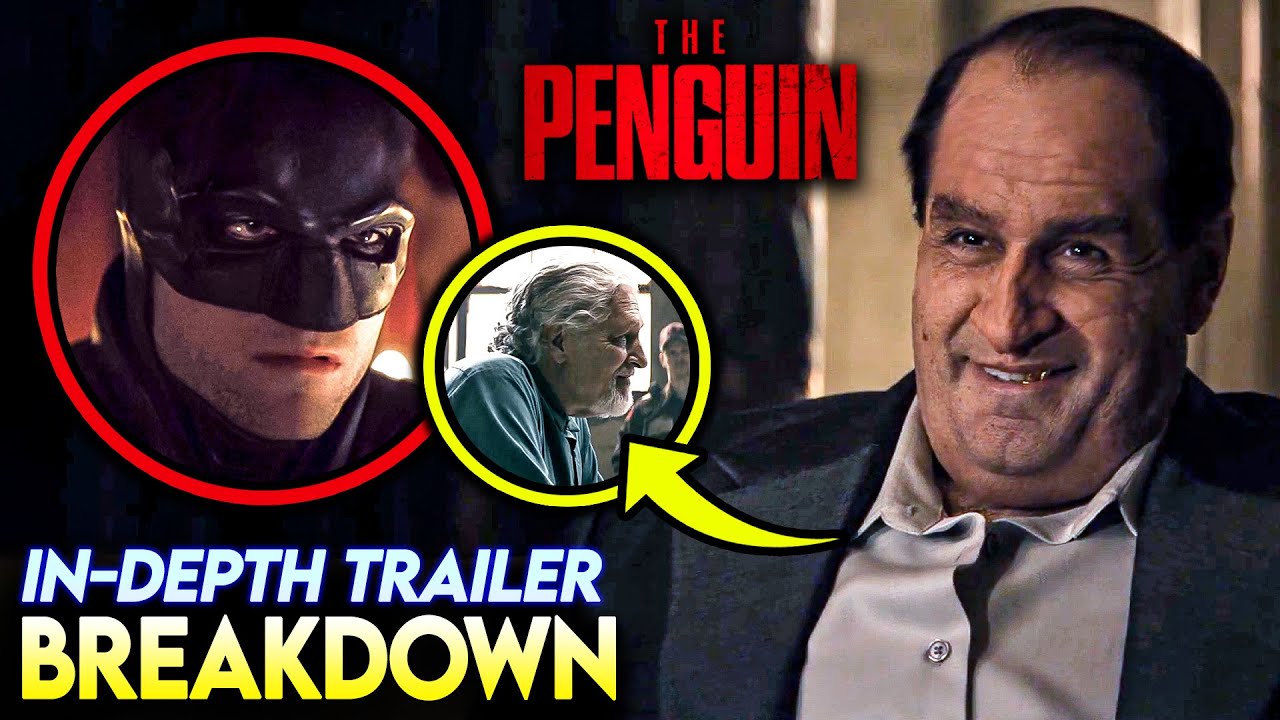 THE PENGUIN Teaser Trailer IN-DEPTH Breakdown - Arkham, BATMAN, Plot ...