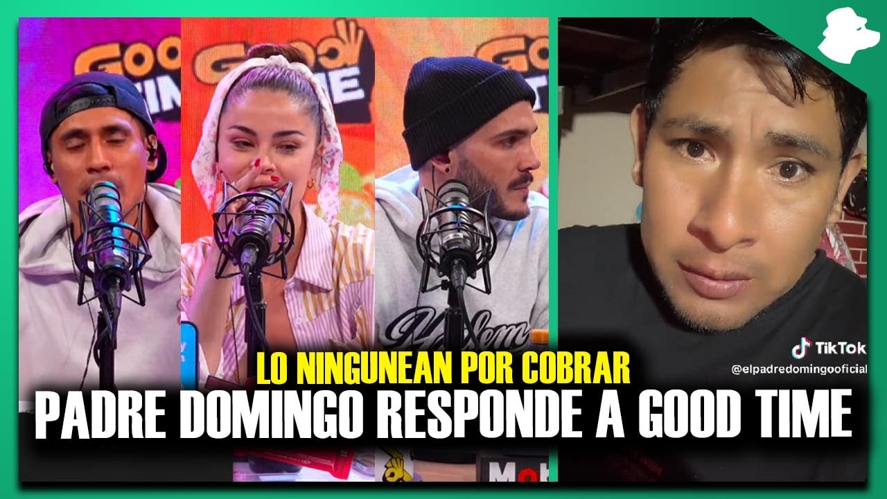 EL PADRE DOMINGO ARREMETE CONTRA GOOD TIME POR NINGUNEARLO EN VIVO ...