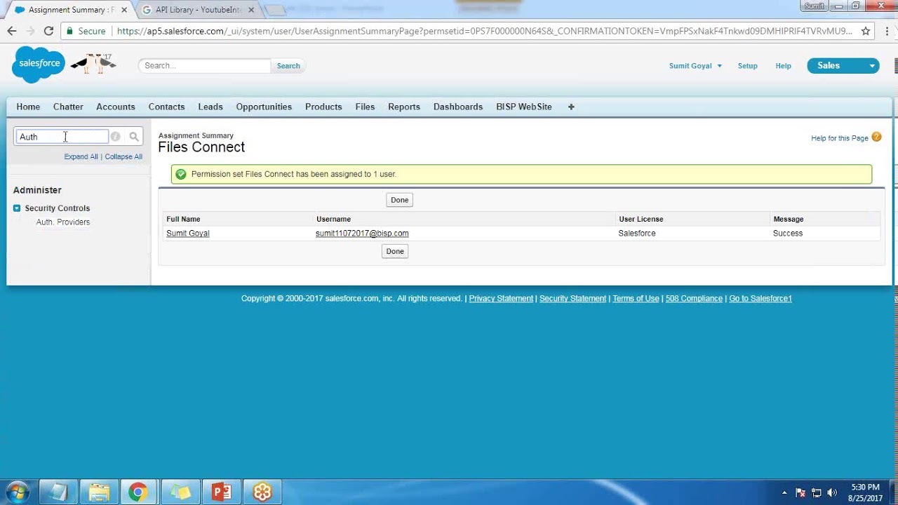 Salesforce with Google Drive Integration - YouTube