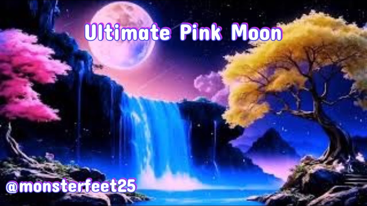 Pink Moon Meditation: Ultimate Relaxation Experience - YouTube