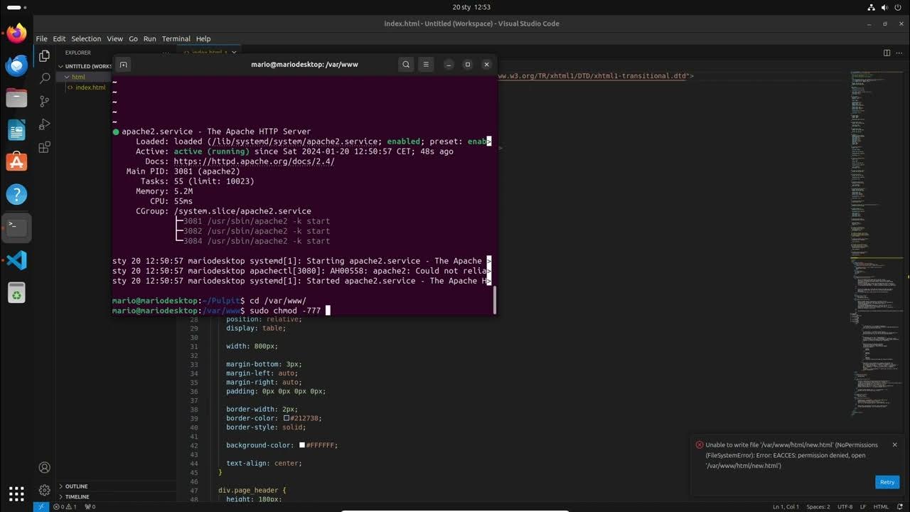 Ubuntu - apache + php + Mysql - YouTube