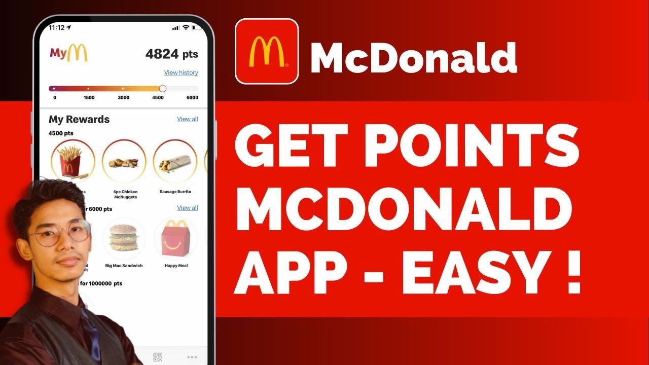 How To Get Points On McDonald's App ! - YouTube