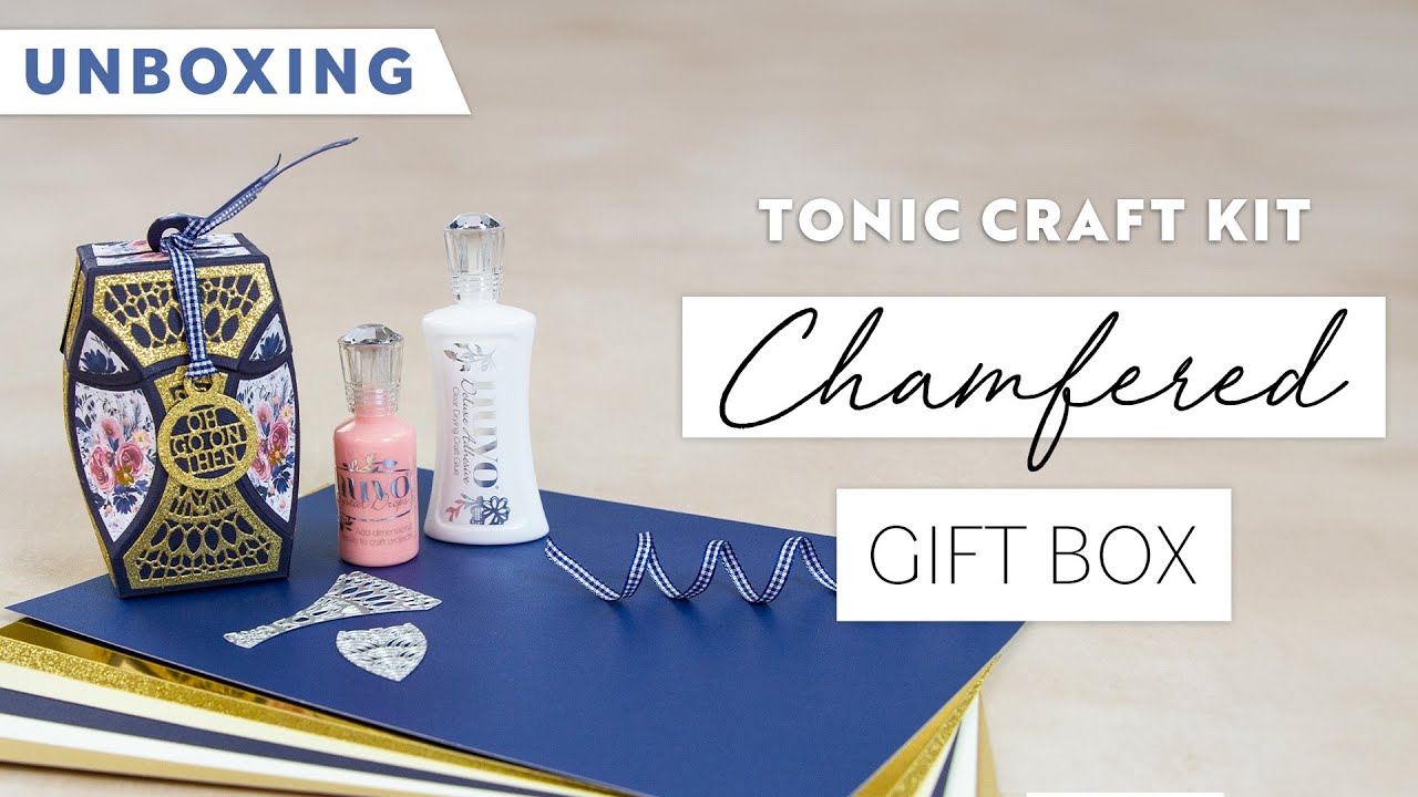 Unboxing Tonic Craft Kit 84 - Chamfered Gift Box | Tonic Studios - YouTube
